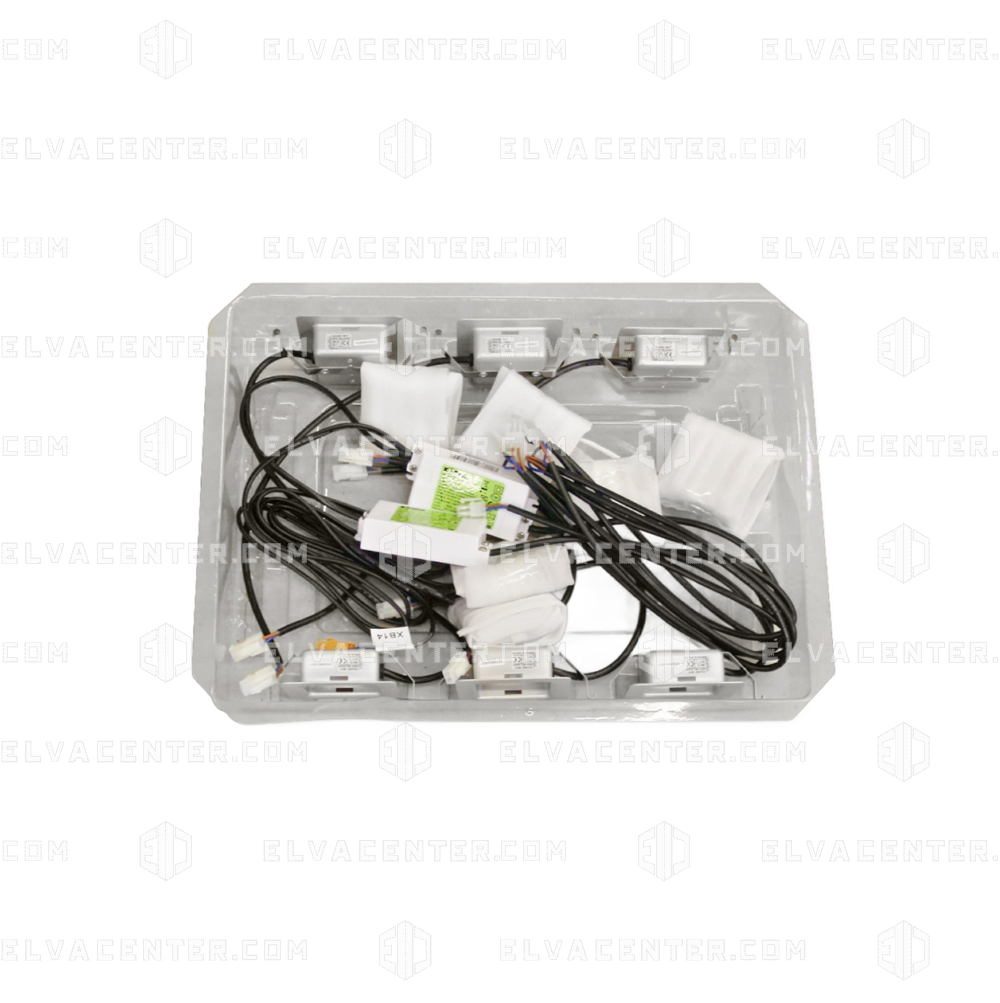 KONE, LED cage roof lighting LF97 (Set of 6) - Shop Elvacenter