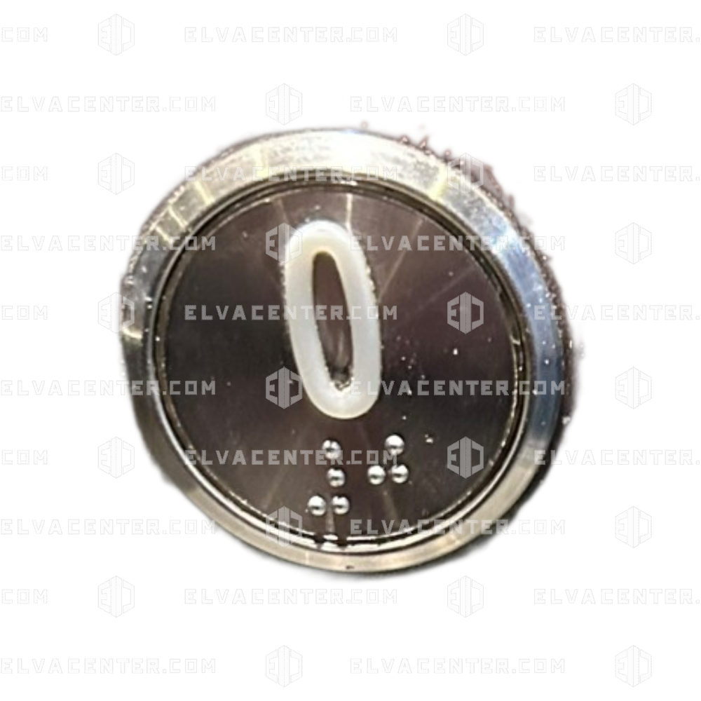 SECURLIFT, Push button Round - 0 - Blue LED - Shop Elvacenter