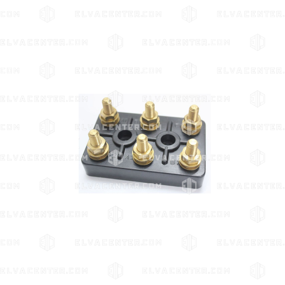 Motor terminal block, 6 pole, motor terminal block star/delta - Shop ...