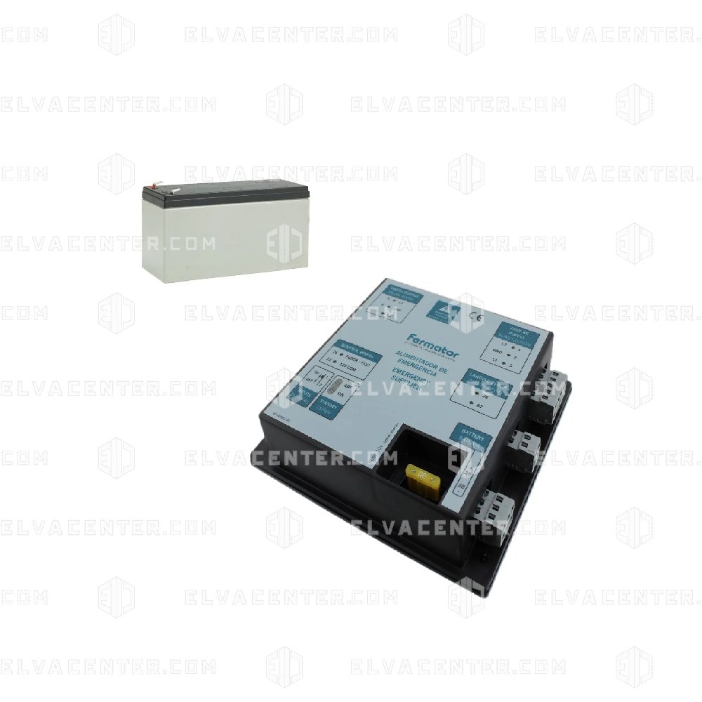 Fermator, Emergency control for VVVF control - WITH battery - left ...