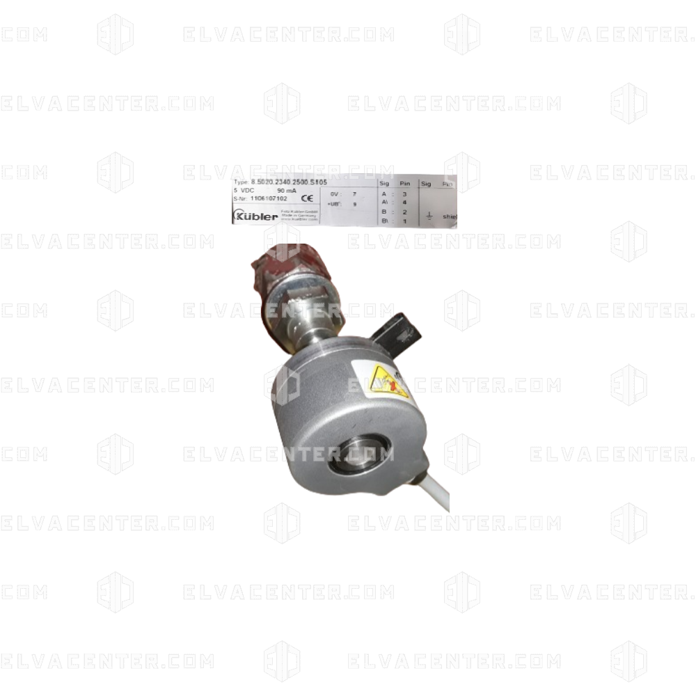 KUBLER, incremental encoder 8.5020.2340.2500.S105 - ID:1106107102 - 5 ...