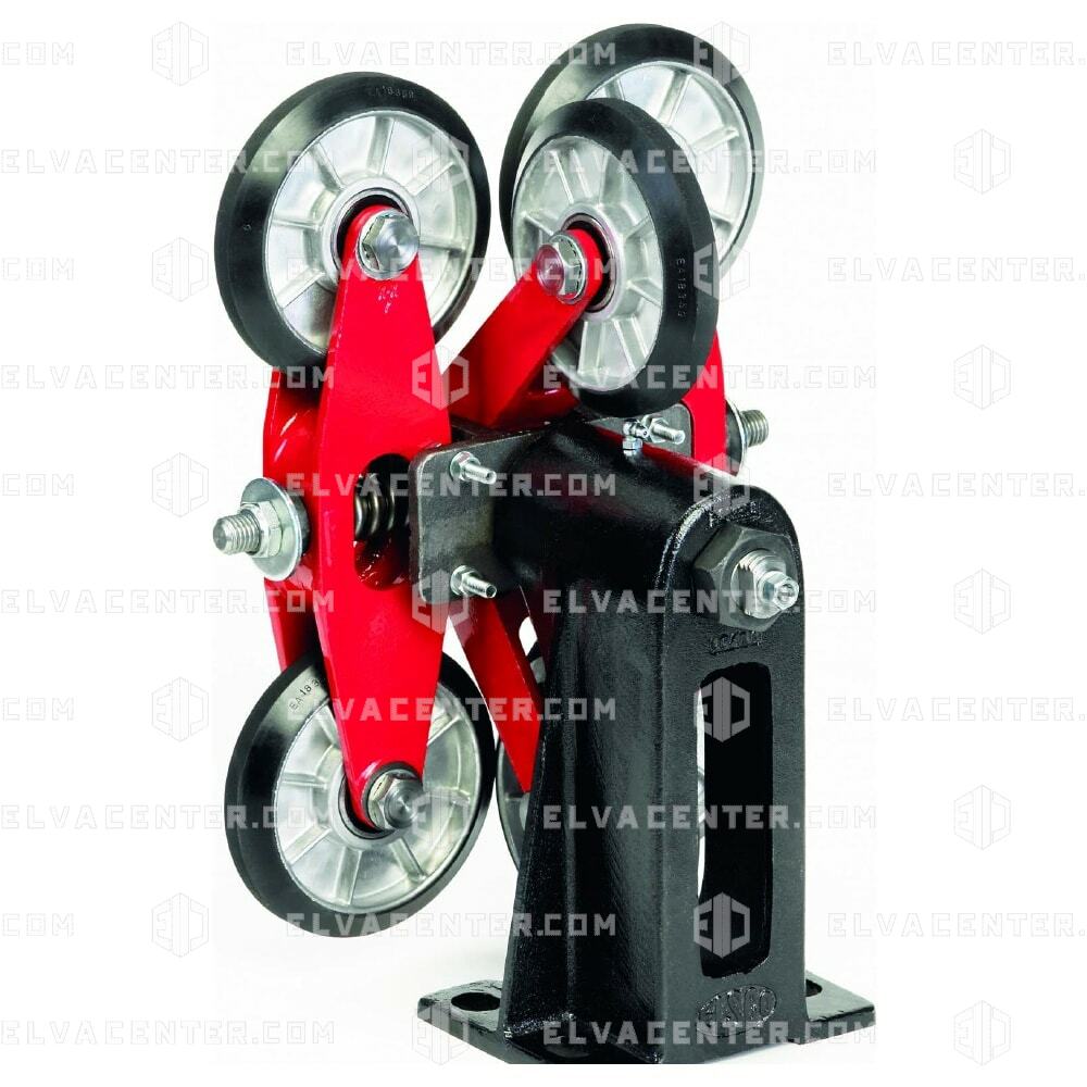 Elsco, roller guide with neoprene wheels - Model A - Shop Elvacenter