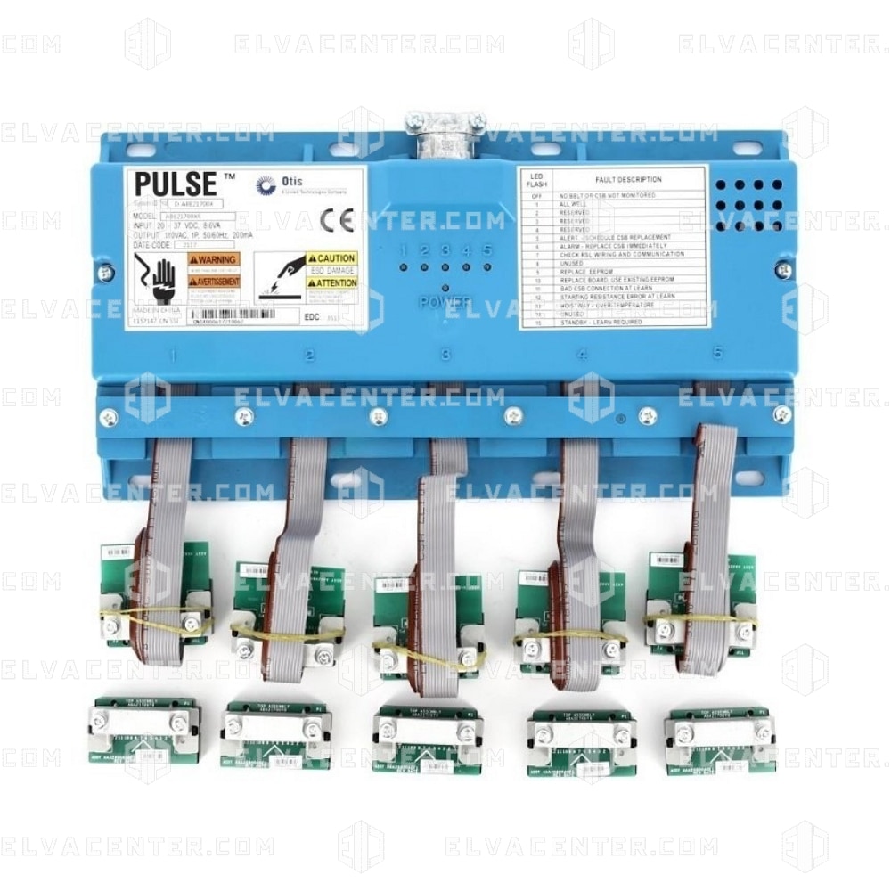 OTIS, CSB pulse monitor retrofit GEN2 (5) bands 30mm – 32 KN (blue ...