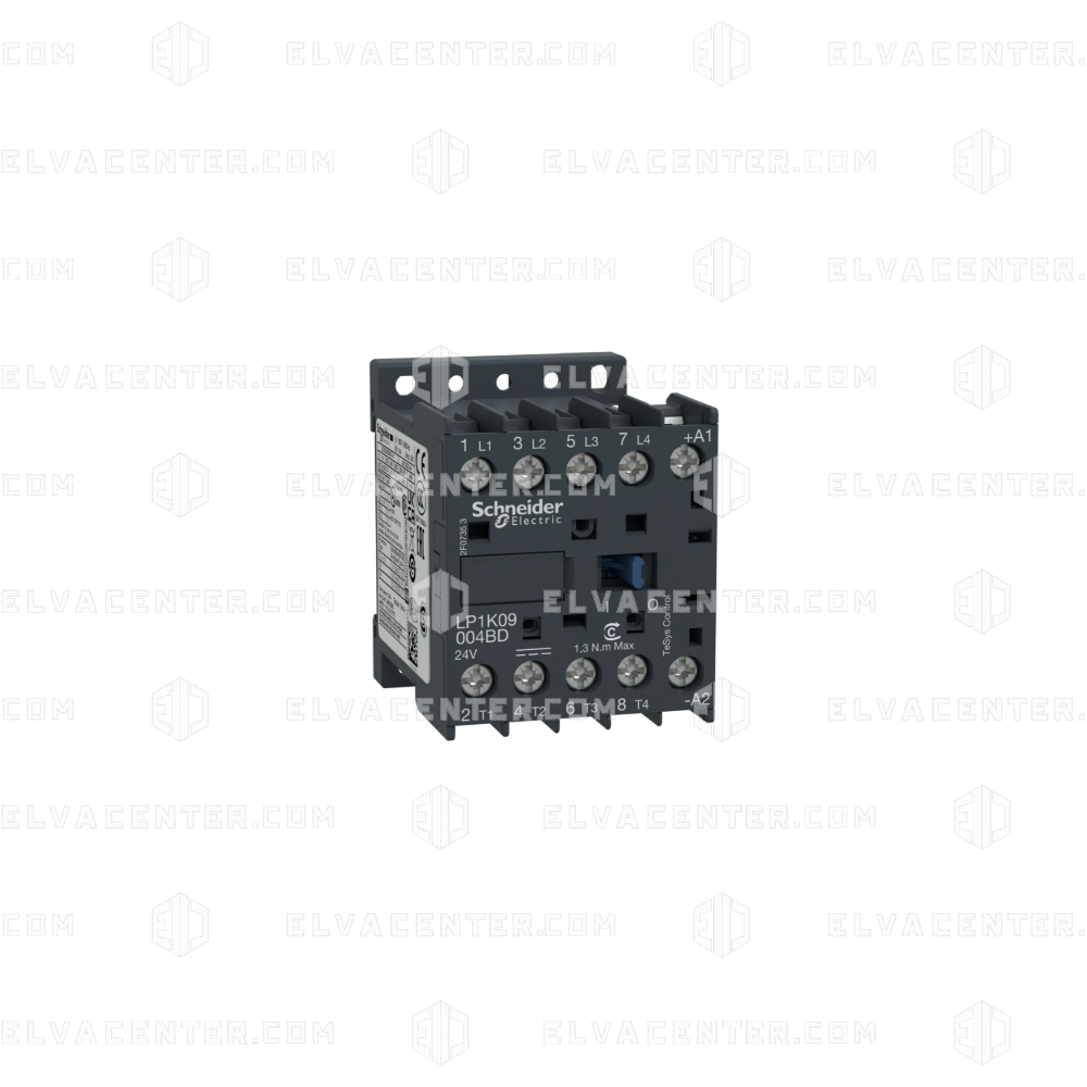 Schneider, Contactor type LP1K09004BD – 24 Vdc – 20 A – 4P - Shop ...