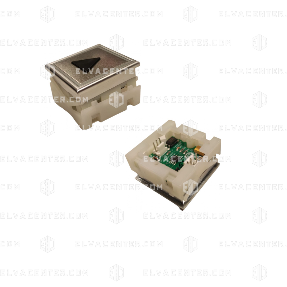 ThyssenKrupp, bouton poussoir SMC-BST blue - " fleche " - Shop Elvacenter