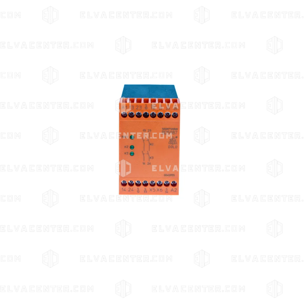 Dold Safemaster, Emergency stop safety relay – BD 5987 - Shop Elvacenter