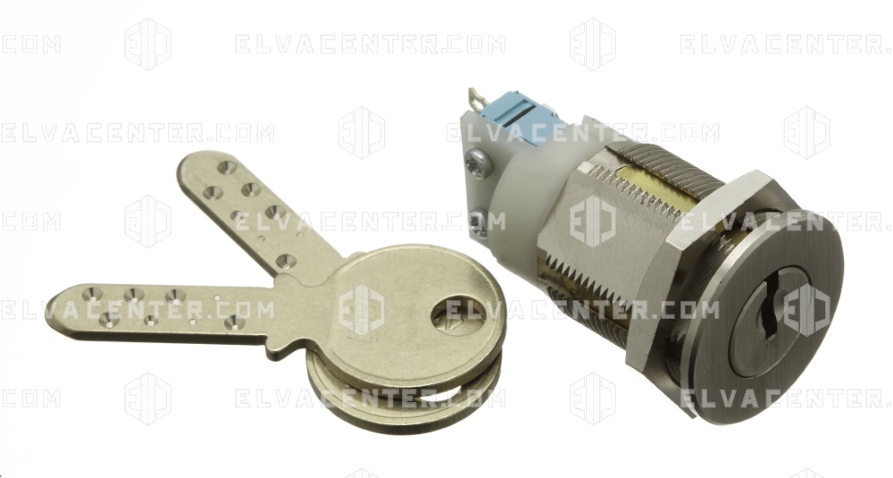 KABA, Key switch, 2 positions, 2 removal positions - Shop Elvacenter