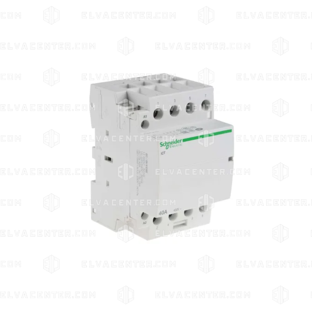 Schneider, MODULAR CONTACTOR - 4NO - 40A - 230VAC - Shop Elvacenter