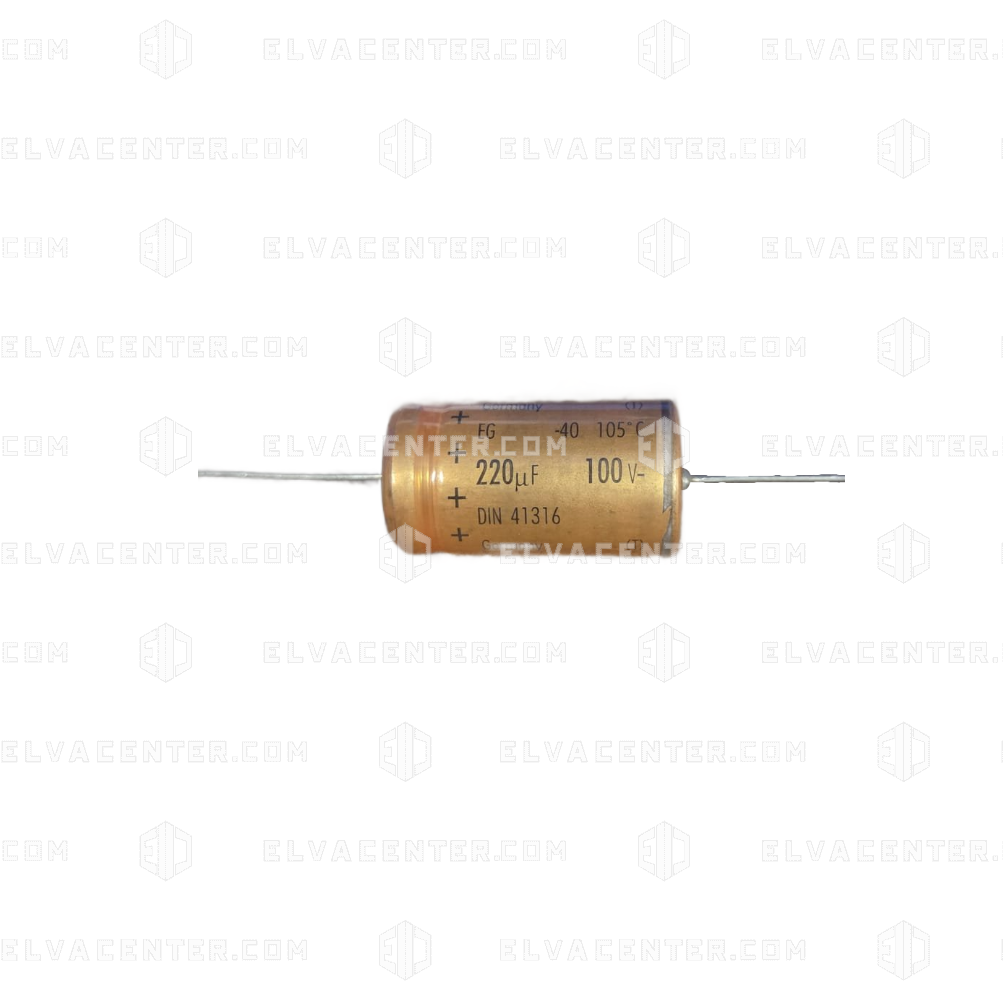 Capacitor, 220 µF - 100 V - Shop Elvacenter