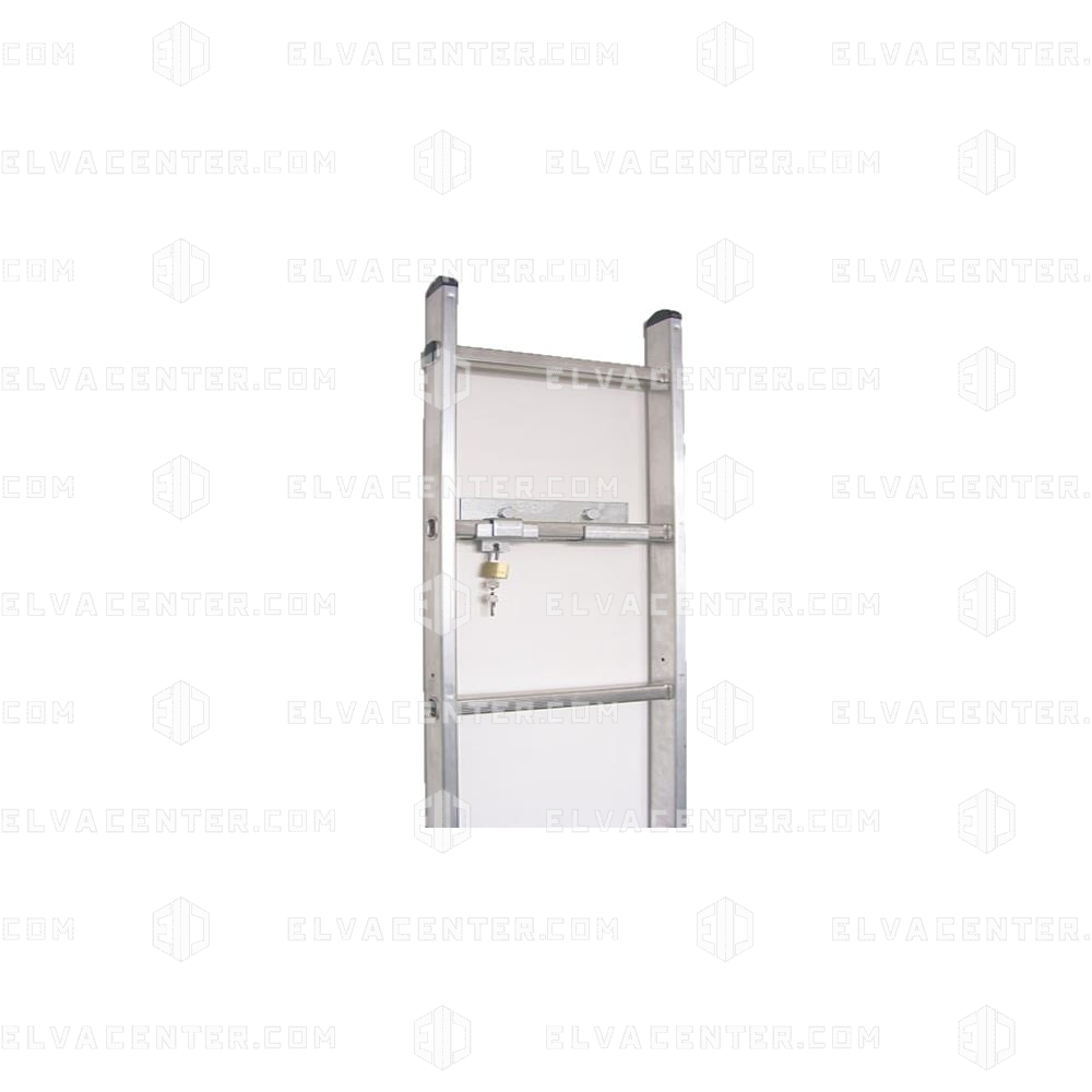 078310 - Ladder type 2 - 2.80m Rung ladder with wall fastening and ...