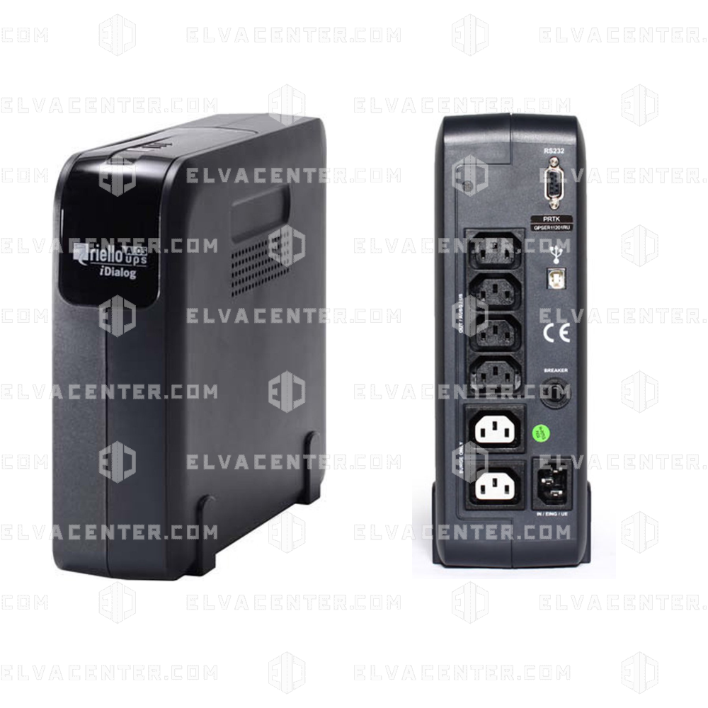 Riello, UPS - iDialog - 1200 VA - 720 W - Shop Elvacenter