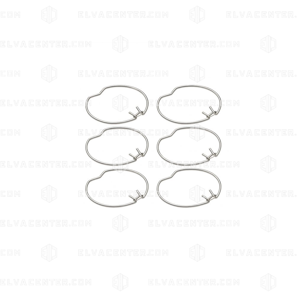 Clamp spring / spring ring for spotlight – Ø 46 to 55 mm clamping range ...