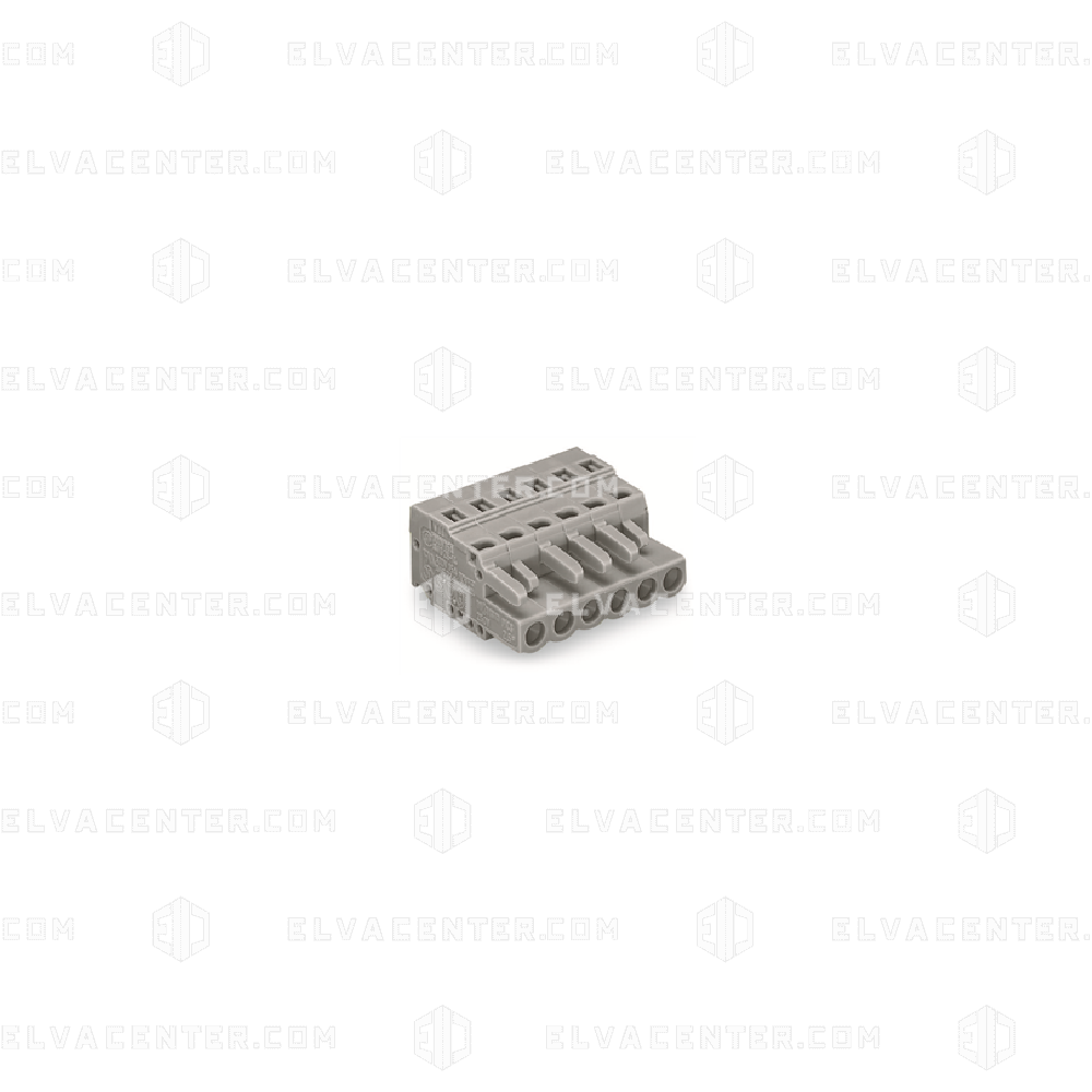 Wago, connector (female) – 8-pin – pitch 5mm - Shop Elvacenter