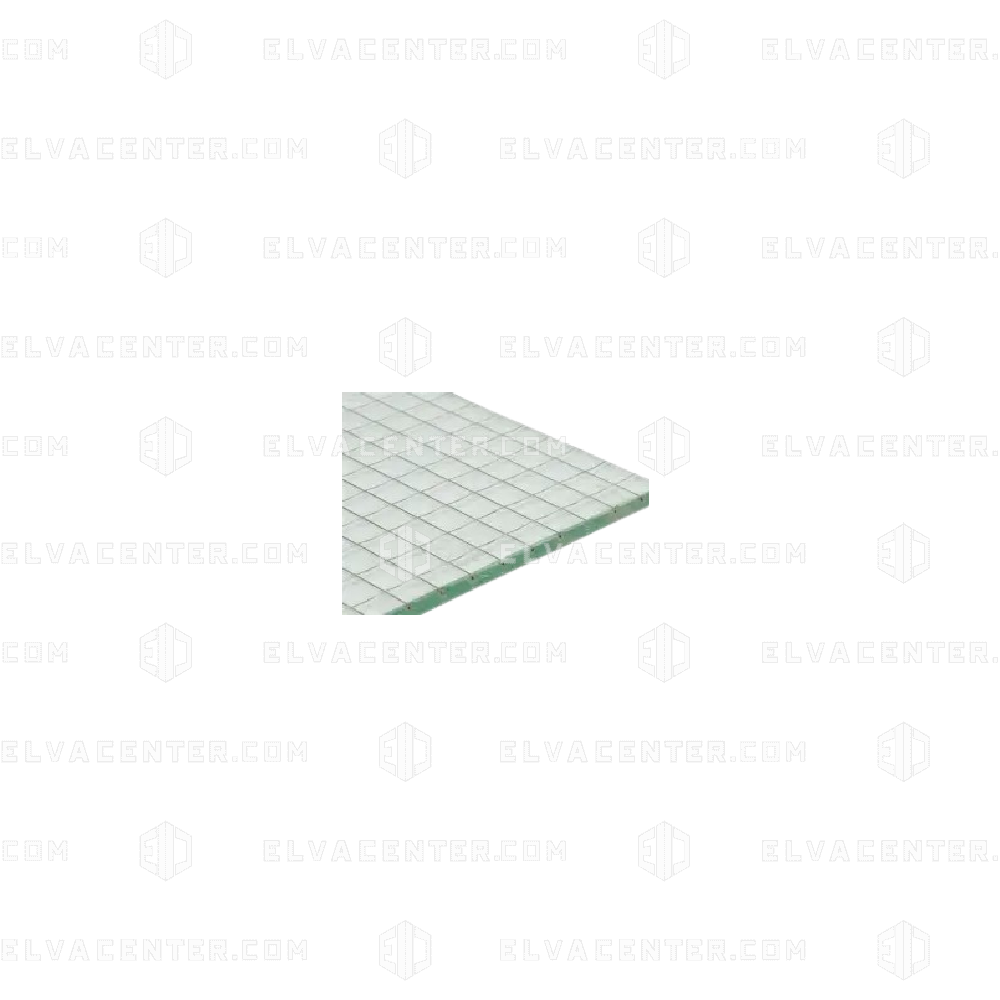 Wired glass 6mm - customised - Shop Elvacenter