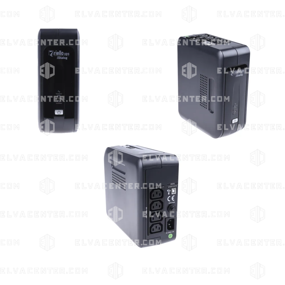 Riello, UPS - iDialog - 400 VA - 240 W - Shop Elvacenter